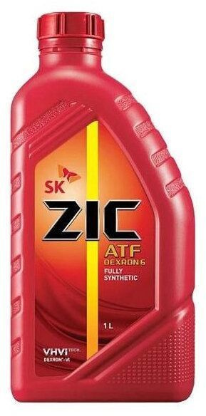 ZIC Масло для автоматических трансмиссий ATF-6 Dexron VI 1л купить c доставкой на OZON по низкой ...