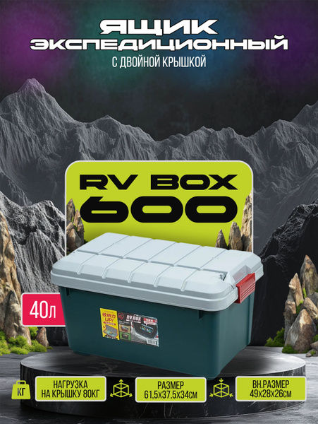 Вопросы и ответы о Экспедиционный ящик (бокс) для хранения IRIS RV BOX ...