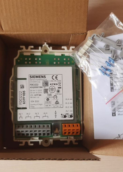 Модуль входов Siemens FDCI222 купить на OZON по низкой цене (2011306810)