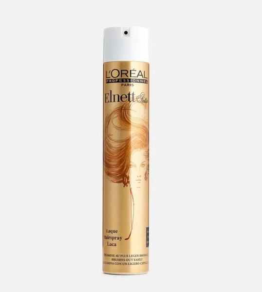 Loreal Professionnel Лак Elnett Laque Пушистый и освежающий, 500мл ...