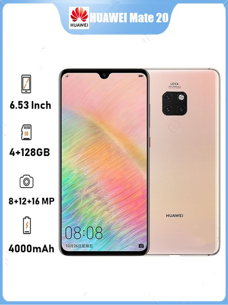 Смартфон HUAWEI mate20 128 ГБ 4 ГБ Бежевый 2 SIM купить c доставкой на OZON по низкой цене ...