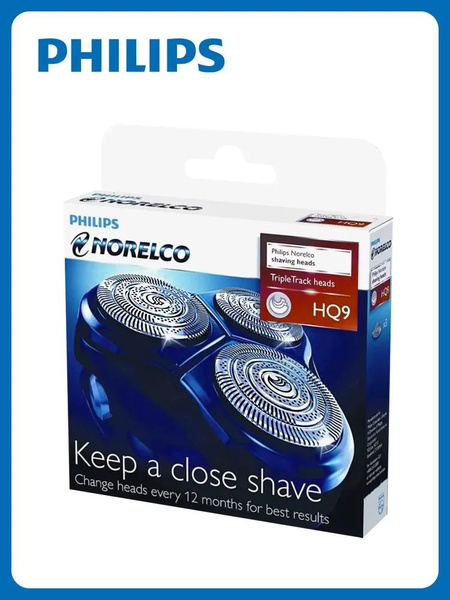 Бритвенные головки Philips HQ9/50 TripleTrack heads купить на OZON по ...