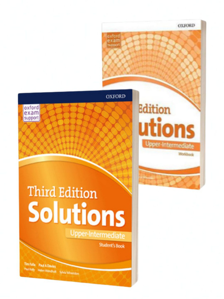Solutions upper intermediate 3rd Edition Комплект: Student's Book + Workbook + CD/DVD купить на ...