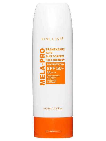 NINE LESS Крем солнцезащитный MELA-PRO Tranexamic Acid Sun Screen, 100 ...