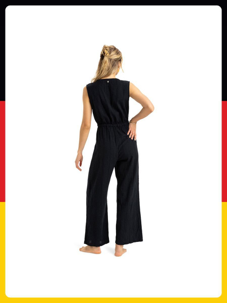 Комбинезон Женский Roxy, размер 42, 44 черный На любой сезон Повседневный купить c доставкой на ...