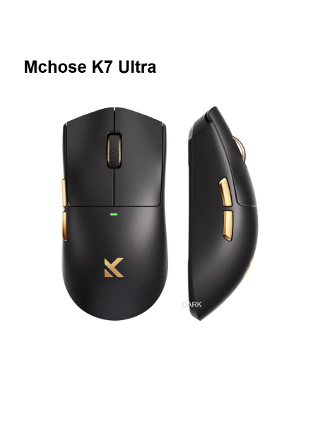 Игровая мышь беспроводная MCHOSE беспроводная MCHOSE-K7-Ultra , черный матовый купить c ...