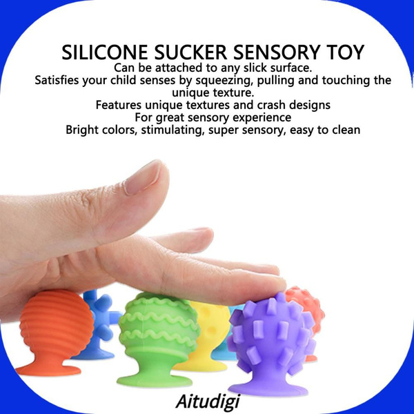 Силиконовая присоска Sensory Toy купить на OZON по низкой цене (2720840487)