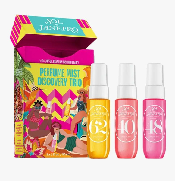 Sol de janeiro, Набор парфюмированных спреев Cheirosa Perfume Mist Set - 3шт купить на OZON по ...