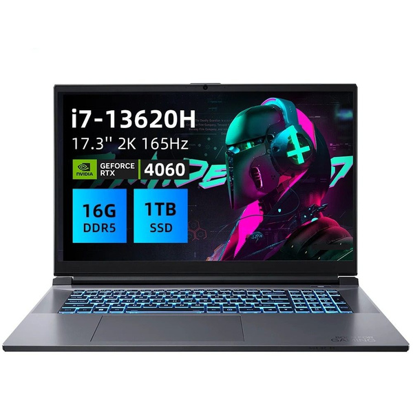 Игровой ноутбук, 17.3, 911 Plus G3 Pro, Intel Core i7-13620H, 16 ГБ, NVIDIA GeForce RTX 4060 для ...