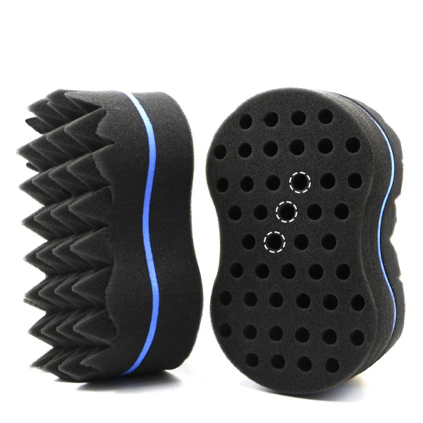 Щетка для волос Magic Barber Sponge для твистов, афро, катушек, дредов ...