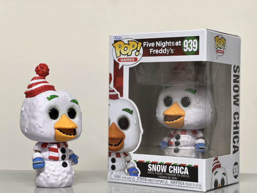 482 отзыва на Фигурка Funko Pop! Fnaf: Chica Holiday Snow Five Nights ...