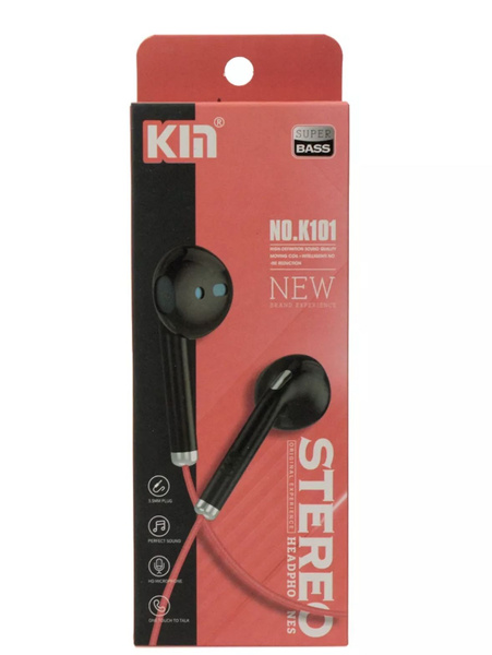 Наушники Вкладыши KIN k101 - купить по доступным ценам в интернет ...