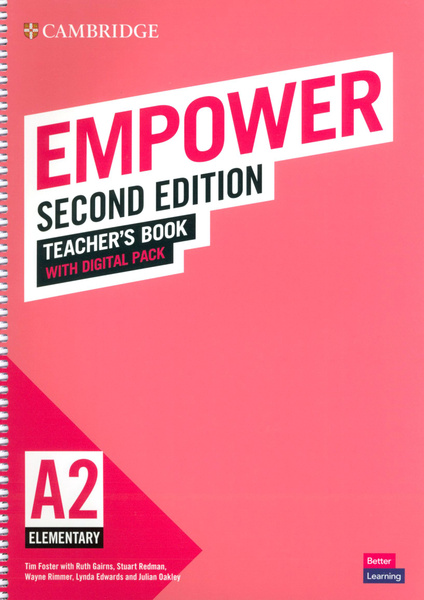 Empower. 2nd Edition. Elementary. A2. Teacher's Book with Digital Pack ...
