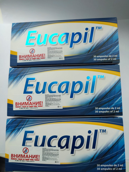 Eucapil Лосьон для волос, 180 мл - купить с доставкой по выгодным ценам ...