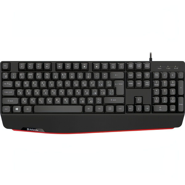 Мембранная клавиатура Defender Atom HB-546 Black купить по низкой цене ...