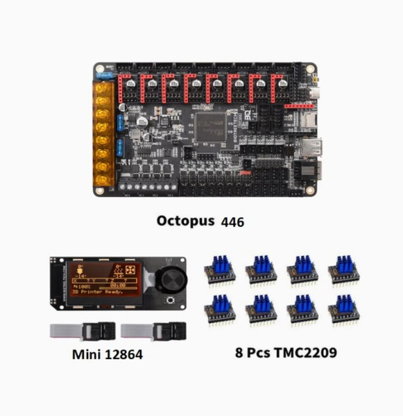 Управление BIGTREETECH Octopus V1.1 (с чипом STM32F446ZET6) + экран ...