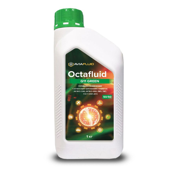 Антифриз OCTAFLUID G11, Готовый раствор купить по выгодной цене в ...