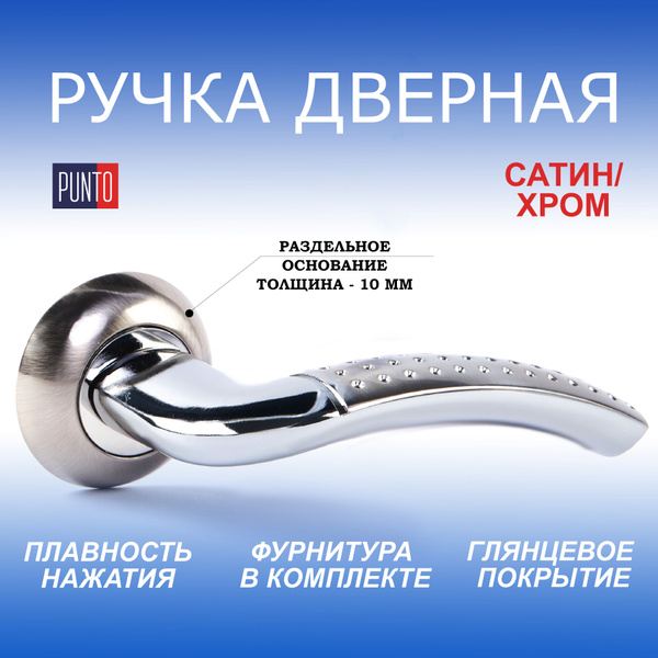 Ручка дверная для входных дверей металлических и деревянных ...