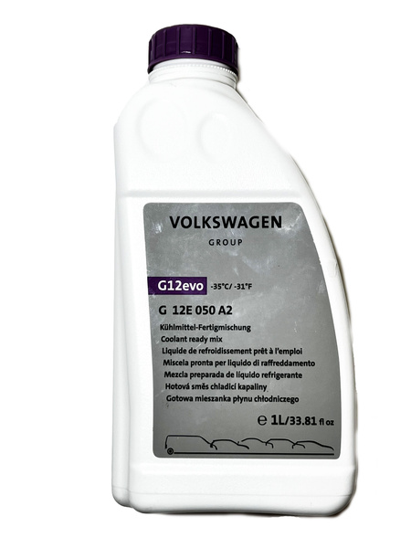 Антифриз Volkswagen VAG G12EVO, Готовый раствор купить по выгодной цене ...