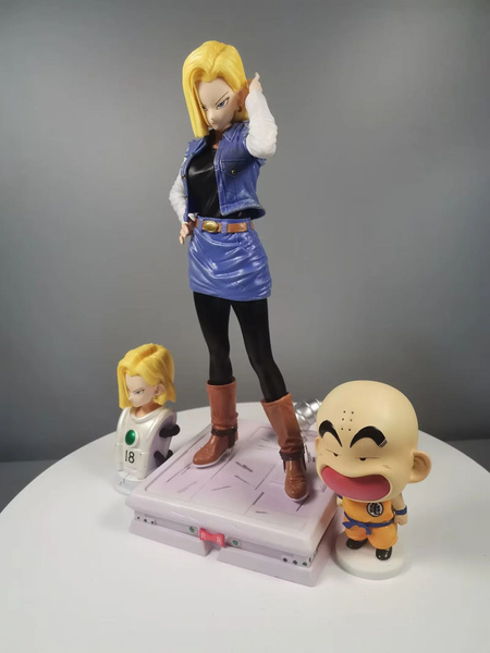 Фигурка аниме (Dragon Ball Z Anime Figures Dbz Android 18 Two Head)27см ...