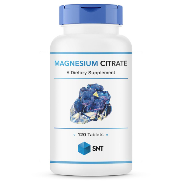 СНТ МАГНИЙ ЦИТРАТ, SNT MAGNESIUM CITRATE, 200 мг 120 таб. - купить с ...