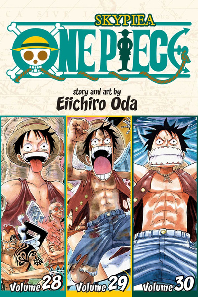 One Piece. Omnibus Edition. Volume 10 / One Piece. Большой куш. Книга 10. Яростный Демон Вайпе ...