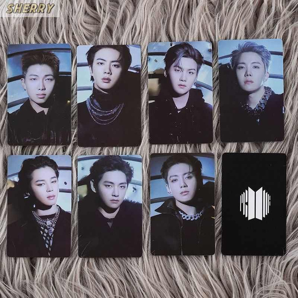 Kpop BTS карта, альбом PROOF та же фотокарточка, набор из 7 карточек ...