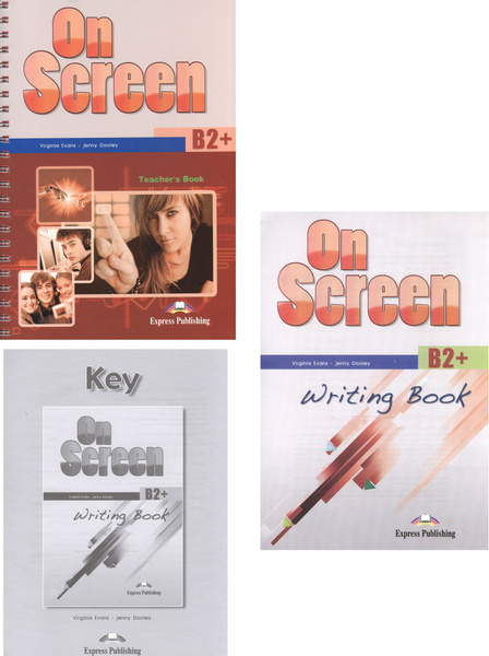 On Screen B2 + Teacher's Book + Writing Book + Writing Book Key ...