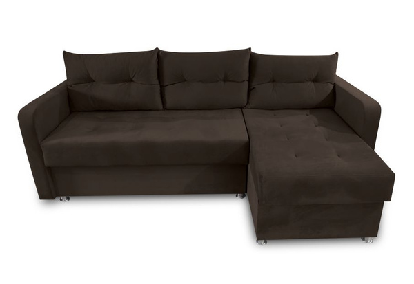 TEAM-A MEBEL Угловой диван Кингстон-02, механизм Еврокнижка Тик-так ...