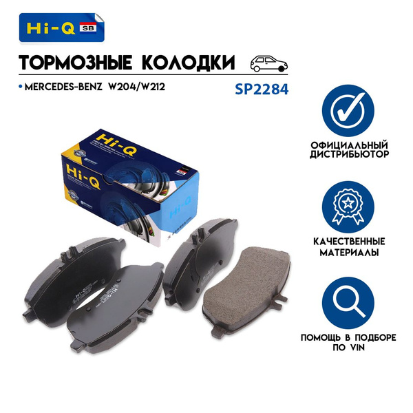 Колодки тормозные Sangsin Brake SP2284 Передние - купить по низким ...