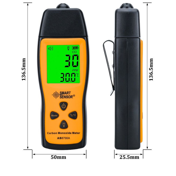 Измеритель содержания угарного газа Smart Sensor AS8700A купить на OZON ...