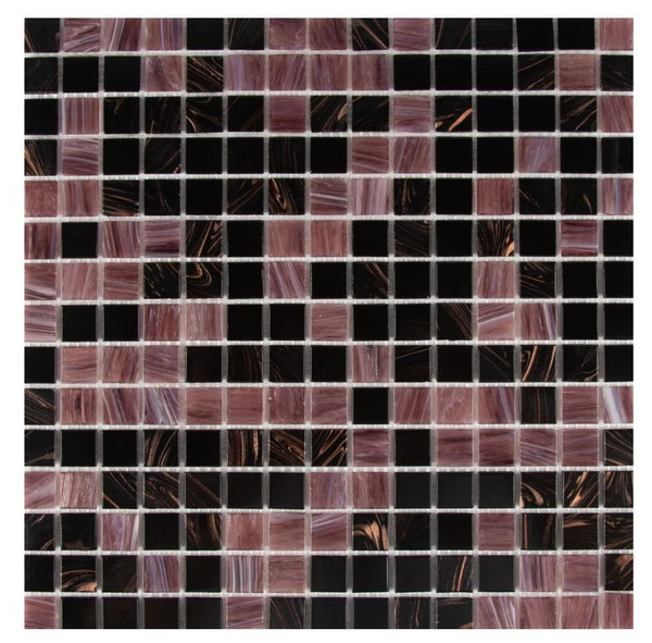 Мозаика стеклянная Artens 32.7x32.7 см цвет чёрный купить на OZON по ...