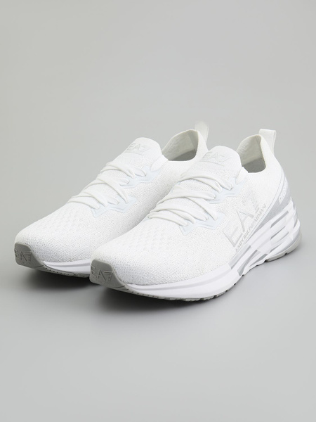 Кроссовки Мальчики EA7 Текстиль, размер 38 На любой сезон Шнурки Без каблука купить c доставкой ...