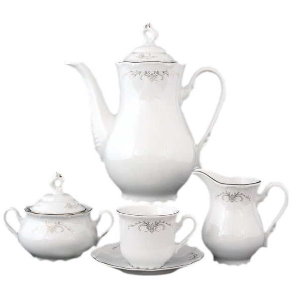 Сервиз кофейный Thun, на 6 перс. купить c доставкой на OZON по низкой цене (1553816154)