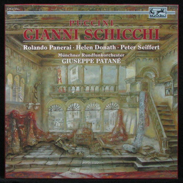 LP Giuseppe Patane - Puccini: Gianni Schicchi (1LP Box, + booklet ...