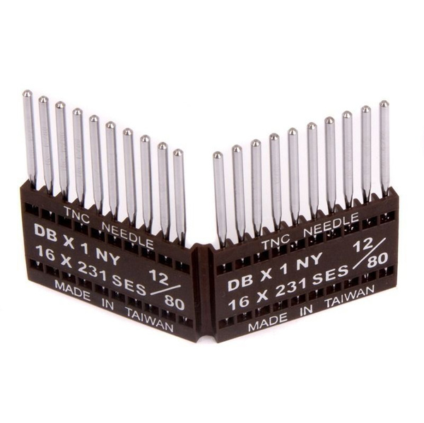 Иглы DBx1 SES №80/12 TRIUMPH (20 игл) для промышленной швейной машины - купить с доставкой по ...