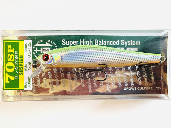 Воблер Минноу (Minnow) Grows Culture RIGGE 35ss, 0.3-0.8 м купить по ...
