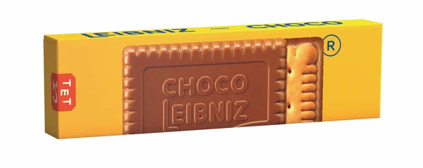 Сливочное печенье с шоколадом "Leibniz", 125 гр. - купить с доставкой ...