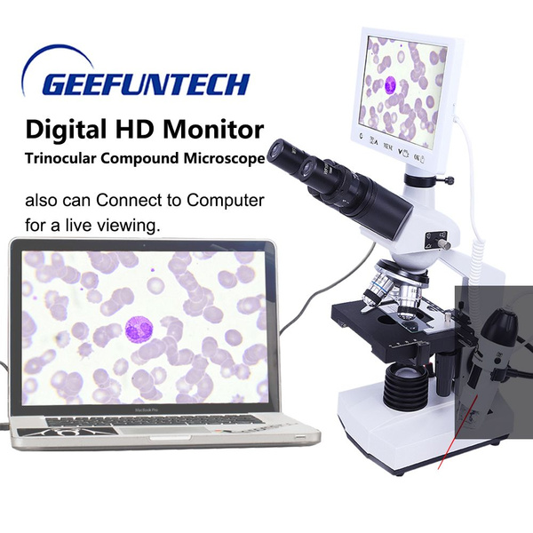Микроскоп GEEFUNTECH GF08, Биологический, 2500 крат купить по выгодной ...
