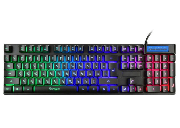 Мембранная клавиатура OKLICK 780G SLAYER купить по низкой цене: отзывы ...