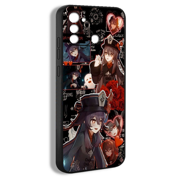 чехол для смартфона Подходит для Tecno Spark 8c Ху Тао Геншин Хутао Hu