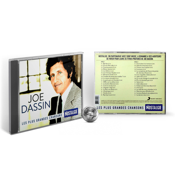 CD Joe Dassin - Les Plus Grandes Chansons (2CD) 2015 Sony Jewel ...