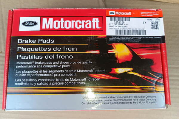 Колодки тормозные Ford 1809256 Передние - купить по низким ценам в ...