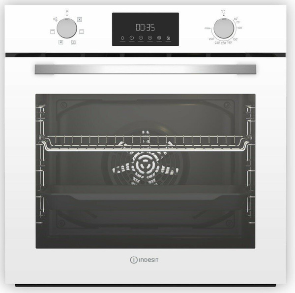 Духовой шкаф INDESIT IFE 3644 WH 869890300130, белый - купить с ...