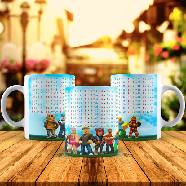 Кружка SUNSHINE PANDI "Таблица умножения Roblox Роблокс", 330 мл купить ...