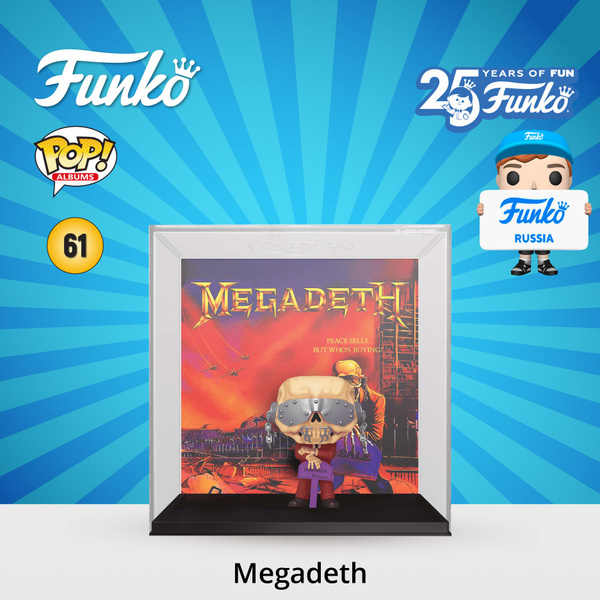 Фигурка Funko POP! Albums Megadeth PSBWB?/ Фанко ПОП в виде фигурки на ...