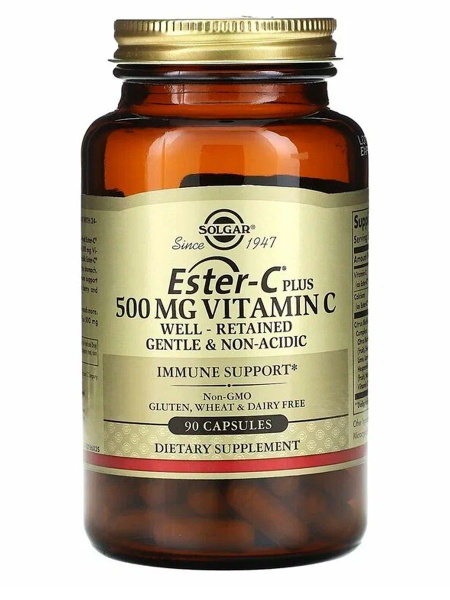 Эстер-С (Ester-C) 500 мг, 90 капсул - купить с доставкой по выгодным ...