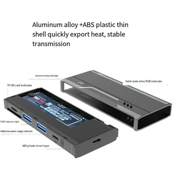 Многофункциональный корпус для жесткого диска M.2 с поддержкой карт TF ...