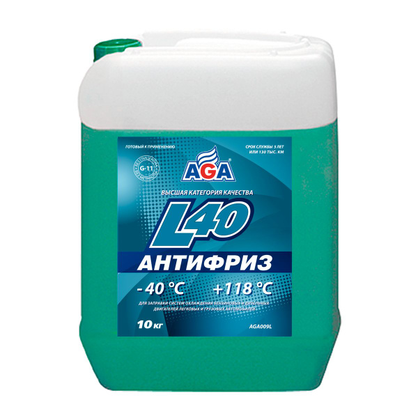 Антифриз AGA AGA007L, Готовый раствор купить по выгодной цене в ...