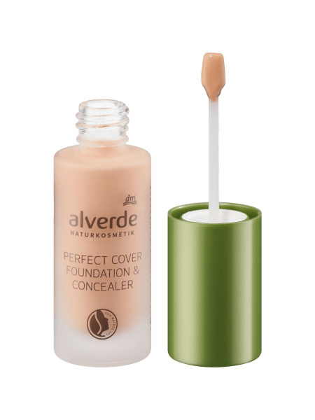 Тональный крем alverde NATURKOSMETIK Foundation & Concealer Perfect ...